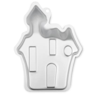 China Halloween Household DIY Haunted House Aluminum Alloy Baking Cake Mold for sale