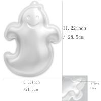 China Halloween Household DIY Little Ghost Aluminum Alloy Baking Cake Mold for sale