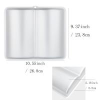 China Kitchen Household DIY Book Shape Aluminum Alloy Baking Cake Mold for sale