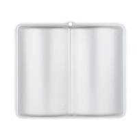 China Kitchen Household DIY Book Shape Aluminum Alloy Baking Cake Mold for sale