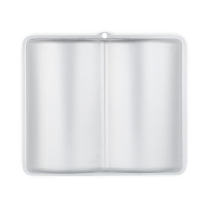 China Kitchen Household DIY Book Shape Aluminum Alloy Baking Cake Mold for sale