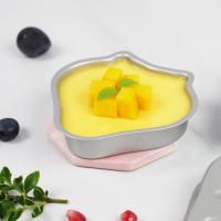 China Non - Stick Carbon Steel Strawberry Pattern Pudding Jelly Pudding Mooncake Pot Cake Baking Mold for sale