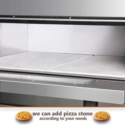 China Even Heating Single Layer Dual Pan Electric Oven for sale
