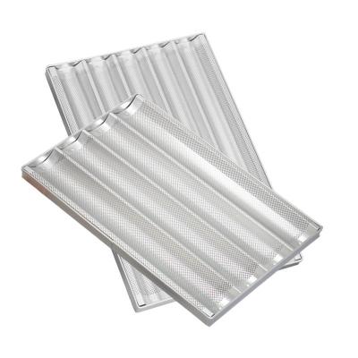 China 750x900x40mm Authentic French Bread Baking Pan For Bakery Tooling for sale