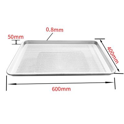 China Premium Punched Oven Baking Tray For Even Heat Distribution Non-Stick for sale