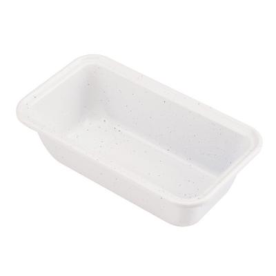 China White 6 - Inch Carbon Steel Bread Toast Cake Mold Baking Pan for sale