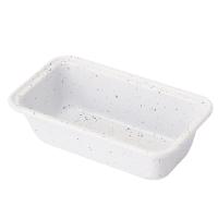 China White 6 - Inch Carbon Steel Bread Toast Cake Mold Baking Pan for sale