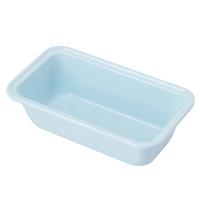 China Sky Blue 6 - Inch Carbon Steel Bread Toast Cake Mold Baking Pan for sale