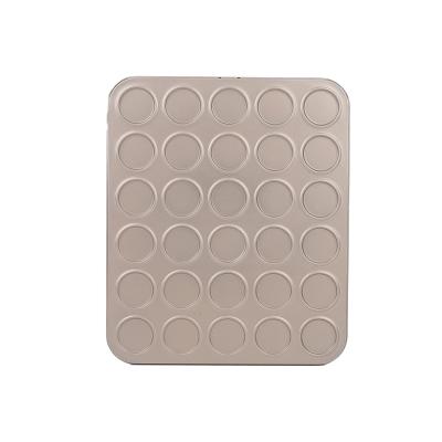 China Versatile Silicone Macaron Baking Pan Macaron Baking Tray In Assorted Colors for sale