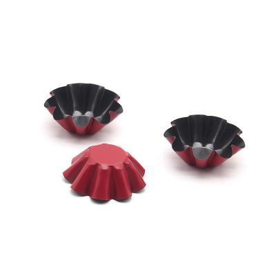 China Durable Carbon Steel Round Cake Pan Molds With Non Stick Coating for sale