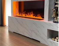China Country Style Electric Fireplace For Indoor Use With Overheating Protection for sale