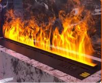 China Electric Mantel Fireplace Country Style Mantelpiece Controlled Remotely for sale