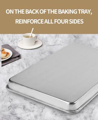 China Easy To Clean Baking Trays Pans Bread Baking Pan Aluminum Material for sale