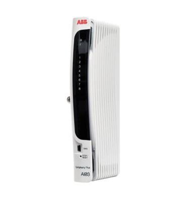 China ABB AI03 AI Module 8-CH 2-3-4 Wire RTDs 0.4 kg for Turbine Control Symphony Plus for sale