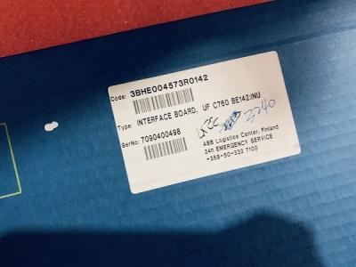 China ABB UFC760BE142 3BHE004573R0142 High Voltage Interface Board for Industrial Power Systems for sale