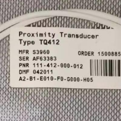 China TQ412 111-412-000-013 Proximity Transducer 8mm Range Reverse Mount for Shaft Vibration Monitoring for sale