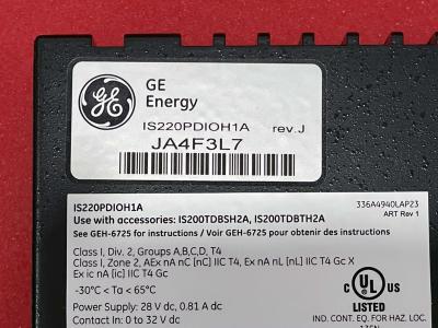 China IS220PDIOH1A GE Discrete I/O Pack MKVIe Card for sale