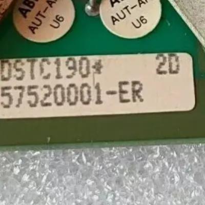 China ABB DSTC190 57520001-ER Connection Unit for IEEE 802.3 Ethernet MasterBus300 for sale