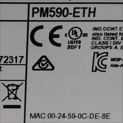 China ABB PM590-ETH 1SAP150000R0271 Processor Module 2MB Memory Ethernet RS232/485 for sale