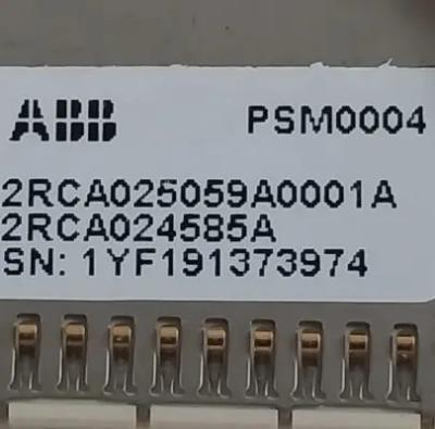 China ABB PSM0004 2RCA025059A0001 PS_H/BO Power Supply Module for sale