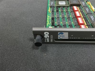 China Bailey ABB INNIS01 Single Printed Circuit Board Network Interface Slave Module with 16 LED Indicators for sale