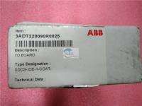 China ABB 3ADT220090R0025 SDCS-IOE-1-COAT Spares and Consumables Parts 24V DC for sale