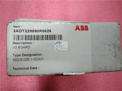 China ABB 3ADT220090R0025 SDCS-IOE-1-COAT Spares and Consumables Parts 24V DC for sale
