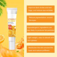 China Lightening Soothing Vital C Vitamin C Serum Whitening Face Eye Serum For Dark Circles for sale