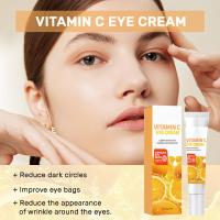 China Lightening Soothing Vital C Vitamin C Serum Whitening Face Eye Serum For Dark Circles for sale