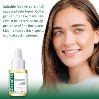 China Collagen Face Serum Moisturizing Soothing Skin Firming Serum Transparent Essence for sale