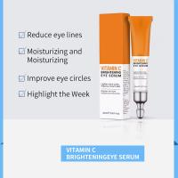 China Vitamin C Peptide Eye Face Cream Collagen Diminishes Dark Spots Firms Retinol Eye Cream for sale