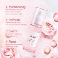 China Facial Skin Brighten Rose Water Toner Moisturizing Whitening Hydrating Toner For Dry Skin for sale