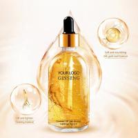 China Liquid Gold Face Serum For Wrinkles Ginseng Essence Gold Polypeptide Rejuvenating Serum for sale