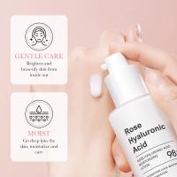 China Rose Moisturizing Face Lotion Natural  Whitening Key Facial Skincare Lotion for sale