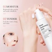 China Rose Moisturizing Face Lotion Natural  Whitening Key Facial Skincare Lotion for sale