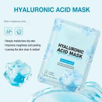 China OEM ODM Hyaluronic Acid Multi Effect Whitening And Moisturizing Facial Mask for sale