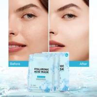 China OEM ODM Hyaluronic Acid Multi Effect Whitening And Moisturizing Facial Mask for sale