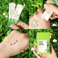 China Anti Acne Skincare Mask Moisturizing Hydrating Skincare Crystal Night Facial Mask Green Tea for sale