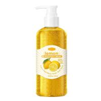 China ODM Fresh Lemon Scented Shower Gel Exfoliating Moisturizing Bodywash Pores Deep Clean for sale