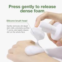 China Aloe Vera Exfoliating Face Cleaner Foaming Facial Cleanser For All Skin Types Acne Men'S for sale
