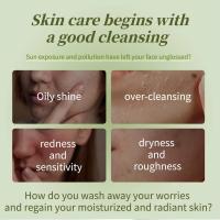 China Oil Control Refresh Face Wash Acne Clearing Amino Acid Oily Skin Facial Cleanser for sale