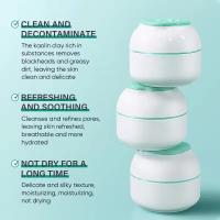 China Refreshing Face Neck Mask Fruit Acid Sea Face Mud Mask Transparent Anti Oxidation for sale