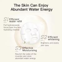 China Anti Aging Hyaluronic Acid  Face Mask Whitening Transparent Facial Vitamin C Mask for sale