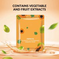 China Fruit Papaya Facial Mask Moisturizing And Nourishing Turmeric Facial Mask Facial Care for sale
