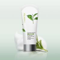 China Natural Customizable Green Tea Facial Cleanser Antioxidants Amino Acid Face Wash for sale