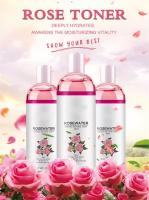 China Natural Organic Face Toner Hyaluronic  Hydrating Essential Water Rosewater for sale