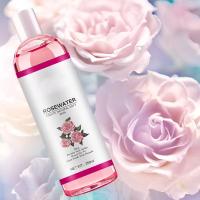 China Natural Organic Face Toner Hyaluronic  Hydrating Essential Water Rosewater for sale