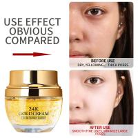 China Moisturizing Antioxidant Anti Aging Wrinkles 24K Gold Face Cream for sale