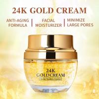 China Moisturizing Antioxidant Anti Aging Wrinkles 24K Gold Face Cream for sale