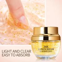 China Moisturizing Antioxidant Anti Aging Wrinkles 24K Gold Face Cream for sale